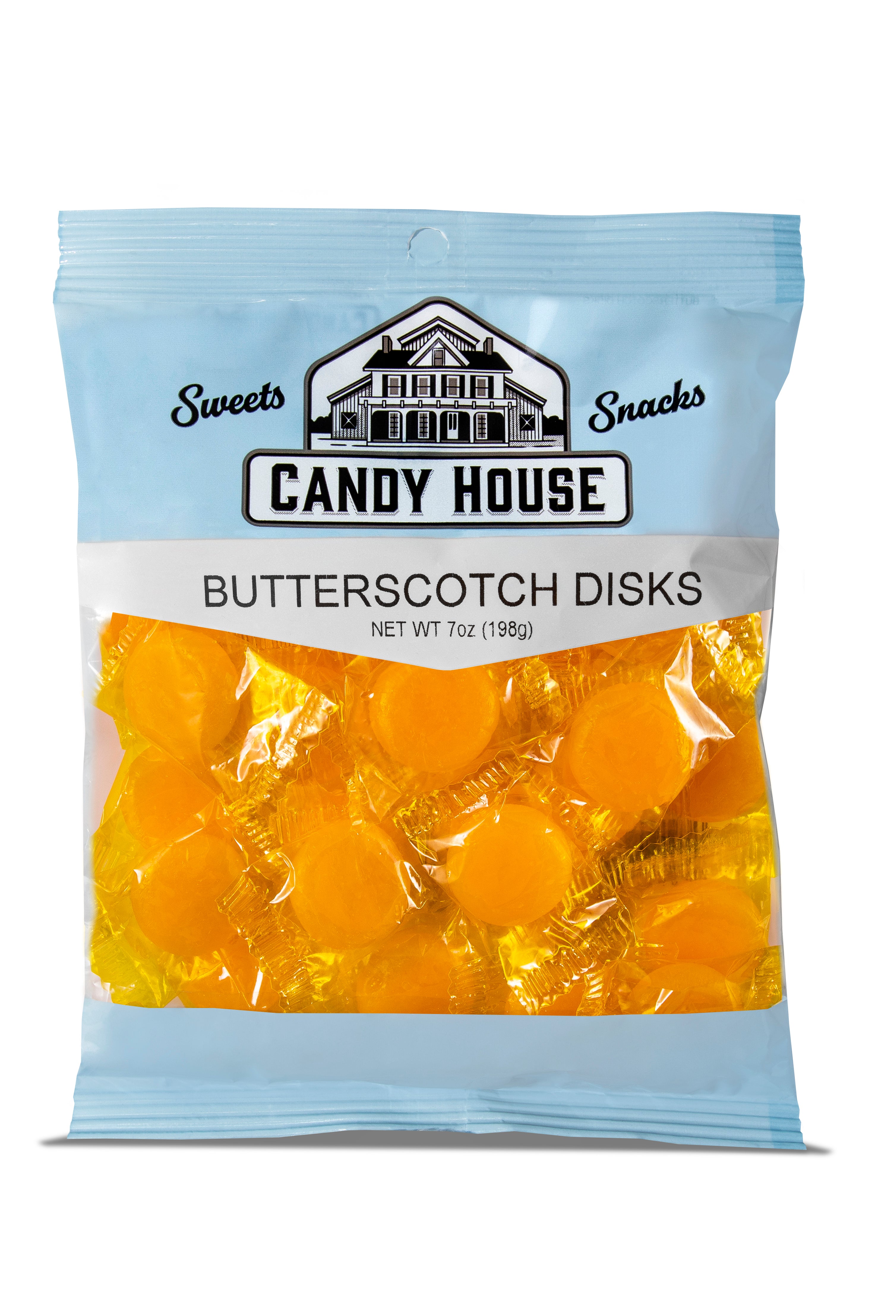 Butterscotch Disks (7oz) – Doscher's Candy Co.