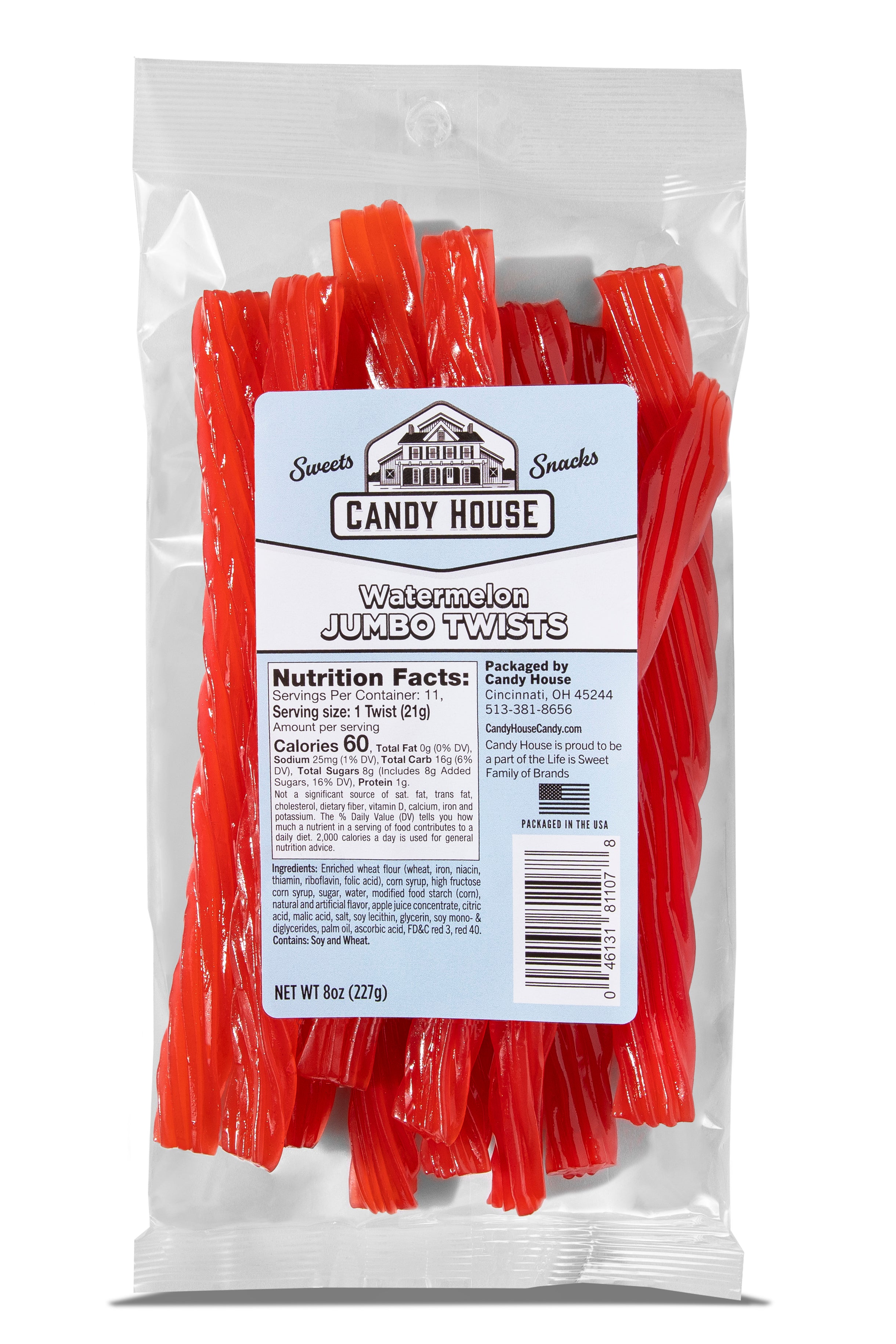 Watermelon Licorice Twists – Doscher's Candy Co.